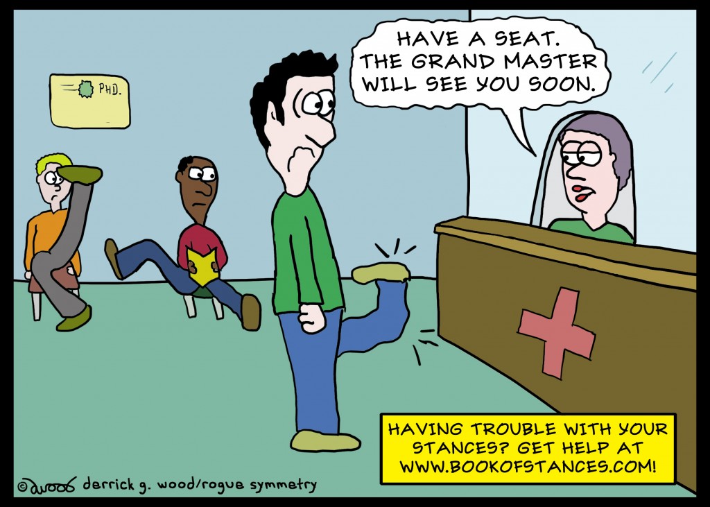 Book of Stances Cartoon | Book of Stances